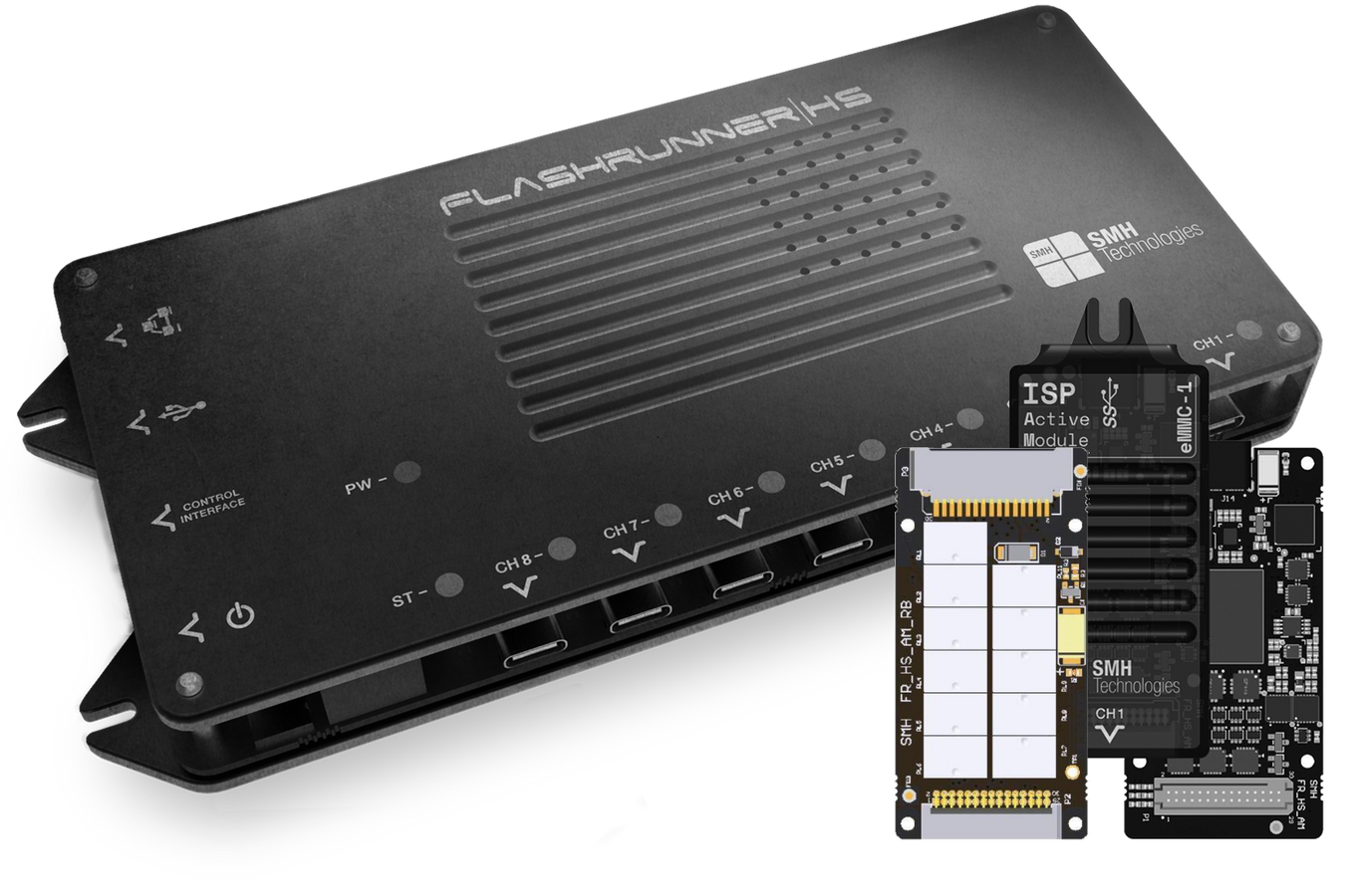 SMH FlashRunner High-Speed | ISP Programmer | eMMC, QUAD SPI, NAND ...