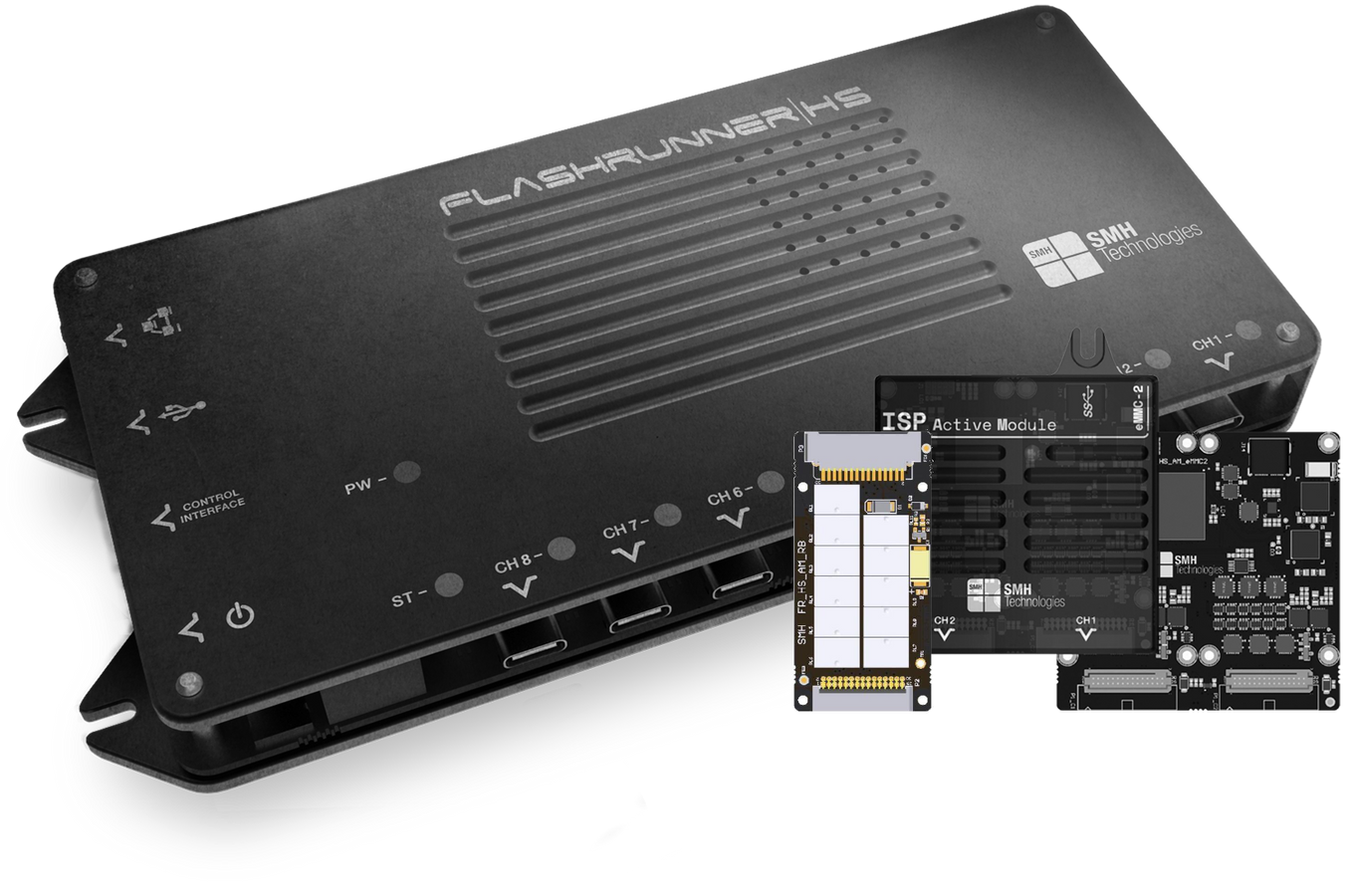 SMH FlashRunner High-Speed | ISP Programmer | eMMC, QUAD SPI, NAND, CPLD, OTP
