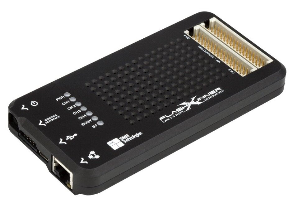 SMH FlashRunner LAN 2.0 NXG | High-Speed Production ISP In-System-Programming