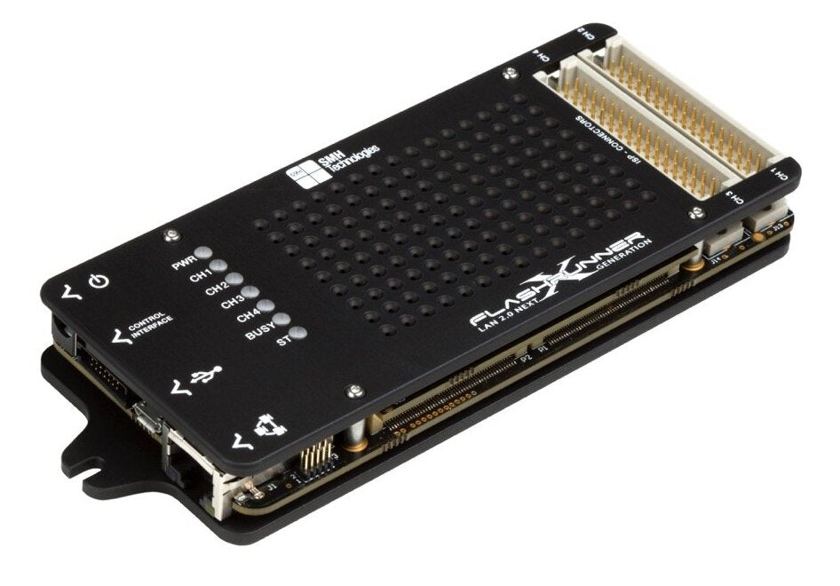 SMH FlashRunner LAN 2.0 NXG | High-Speed Production ISP In-System-Programming