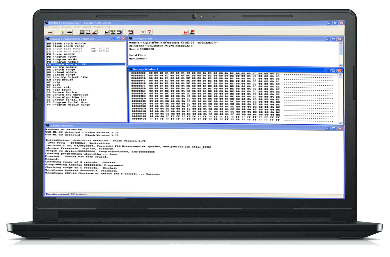 PEmicro PROGCFV1 | Flash/EEPROM Programmer Software for ColdFire V1