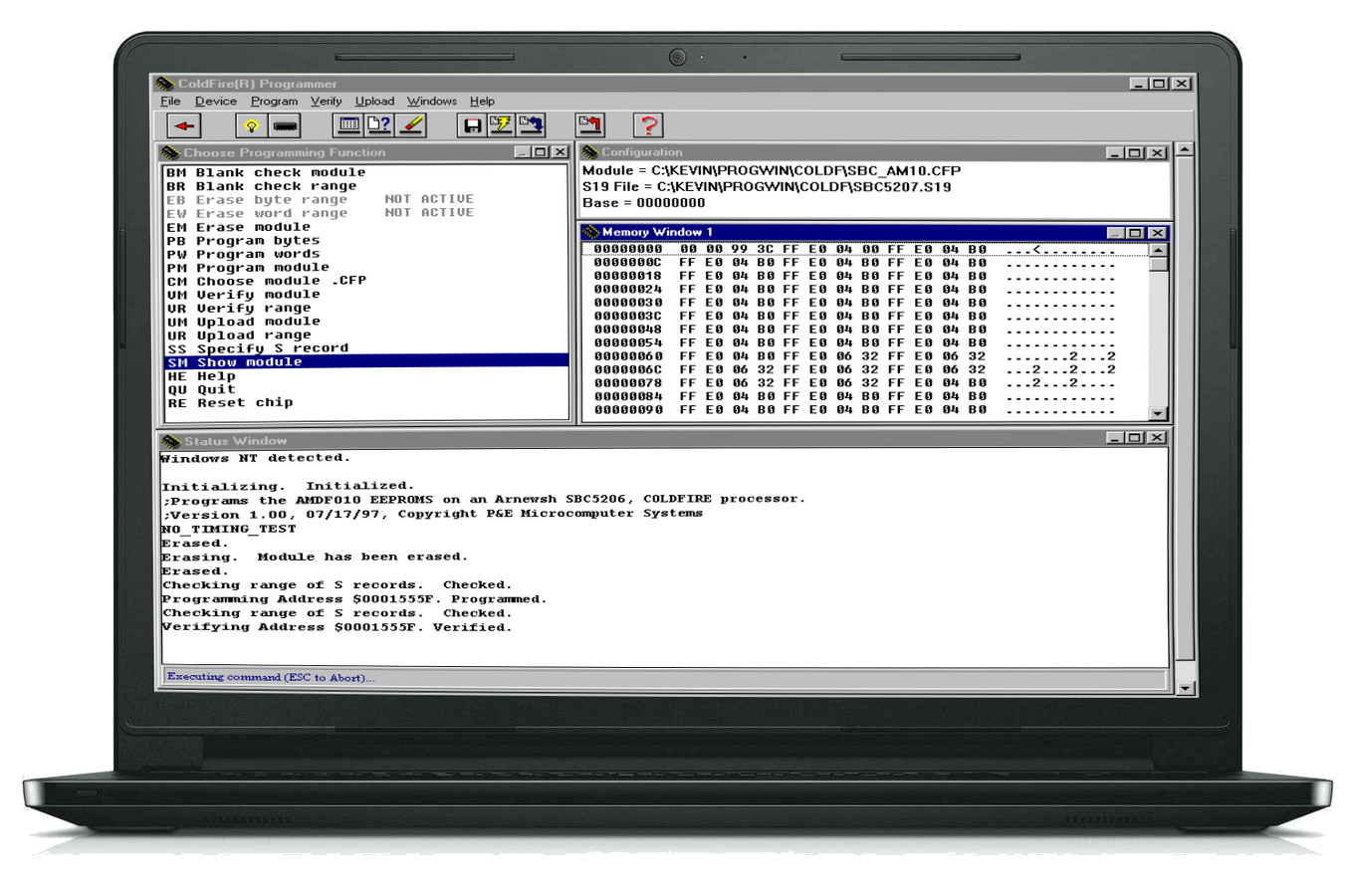 PEmicro PROGCFZ | ColdFire Flash/EEPROM Programmer Software