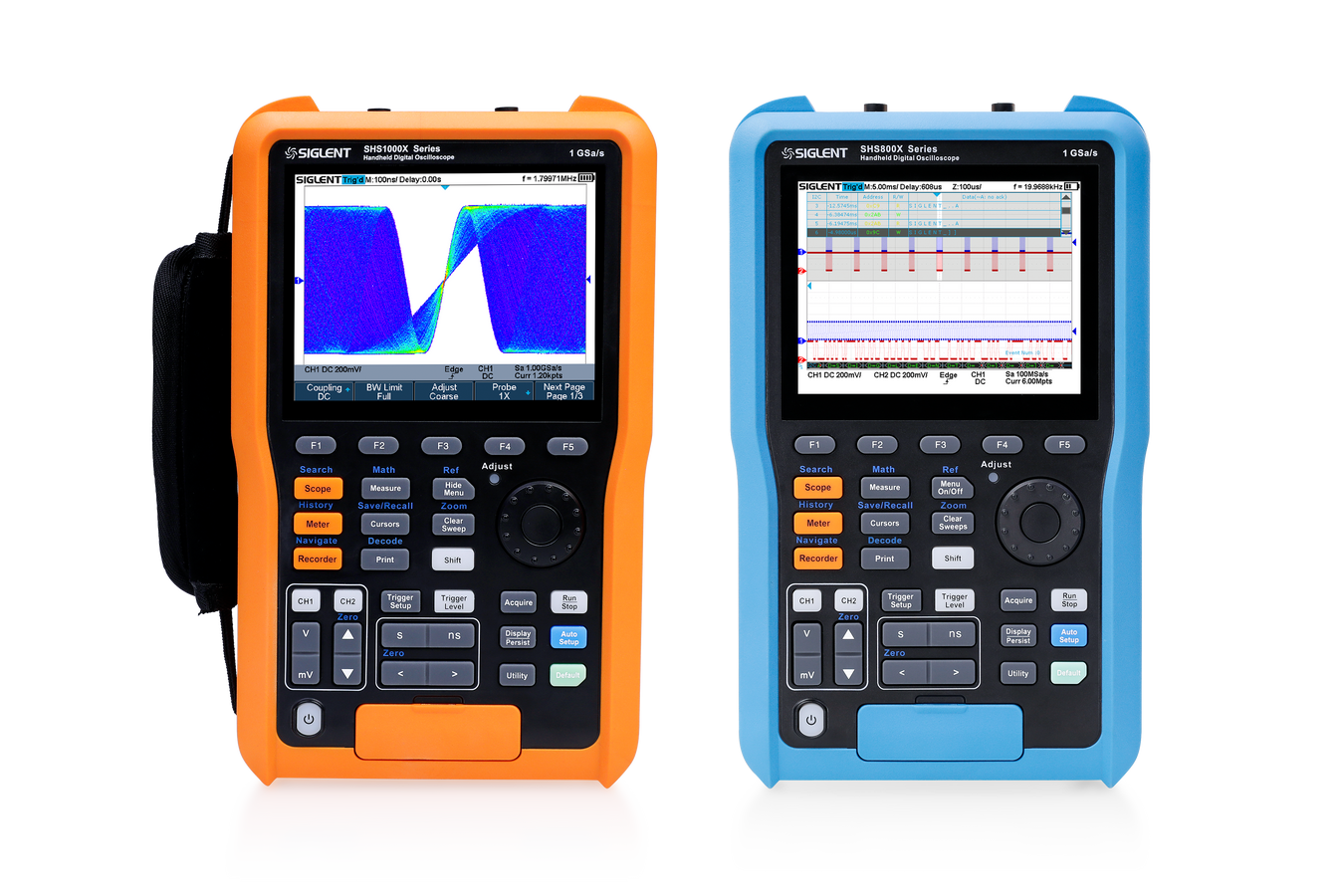 Siglent SHS800X | SHS1000X Series | Handheld Digital Oscilloscope ...