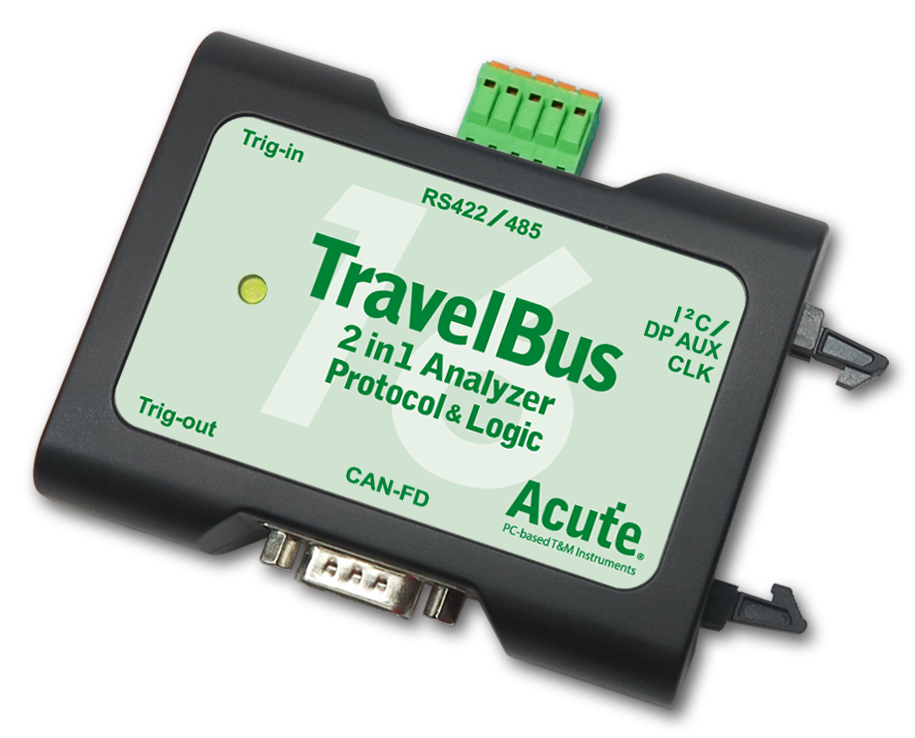 Acute TravelBus 3000 Series | Logic Analyzer & Protocol Analyzer/Decode