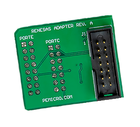PEmicro Renesas Adapter | Renesas Adapter for Cyclone FX Universal